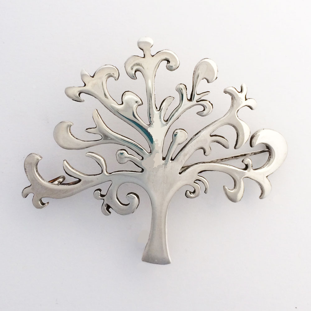 Large Shin Tree of Life Brooch – Aimee Golant